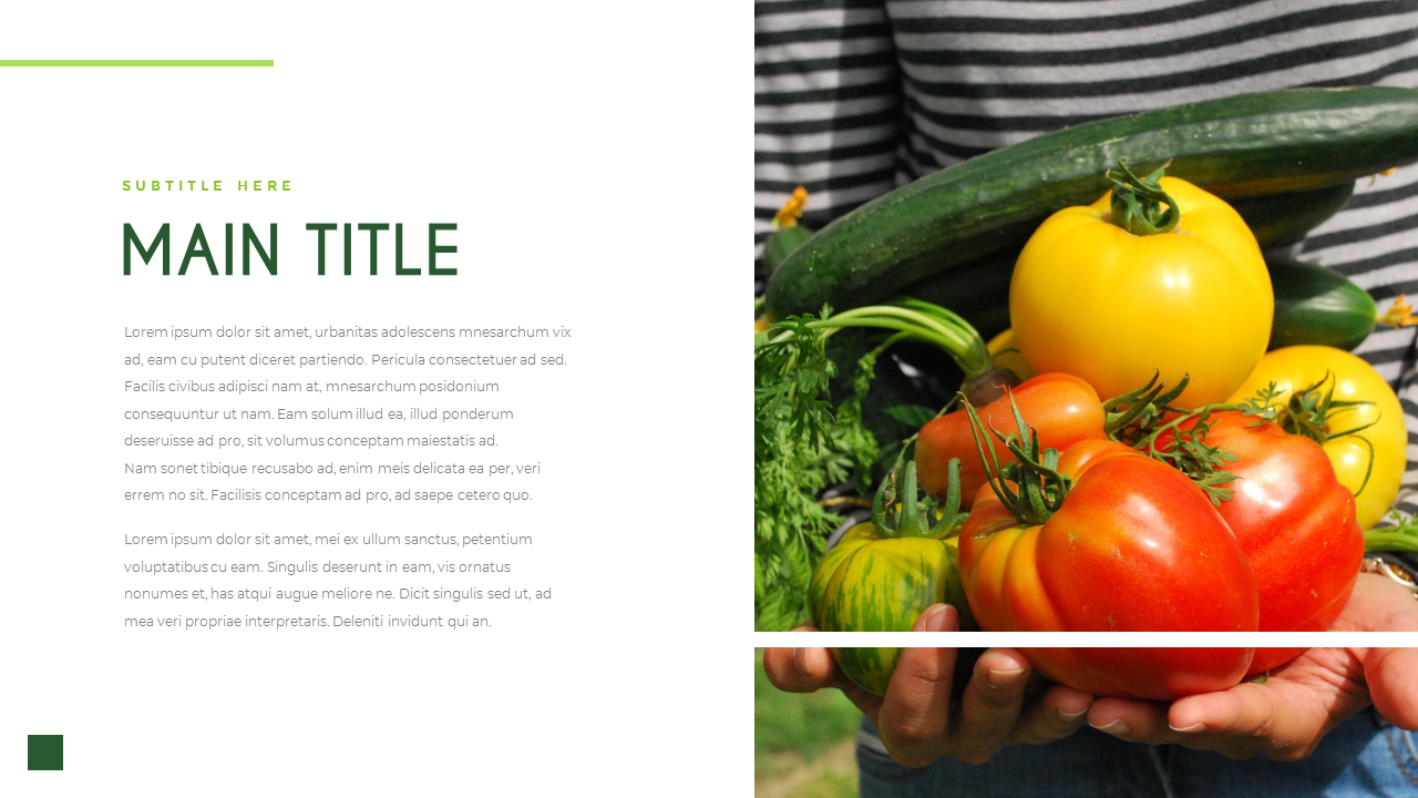 Vegetables Powerpoint Presentation