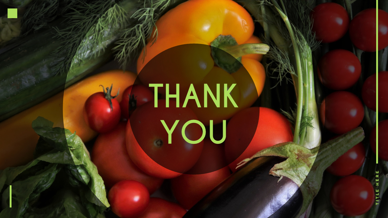 Vegetables Powerpoint Presentation