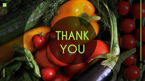 Gemüse PowerPoint Präsentation