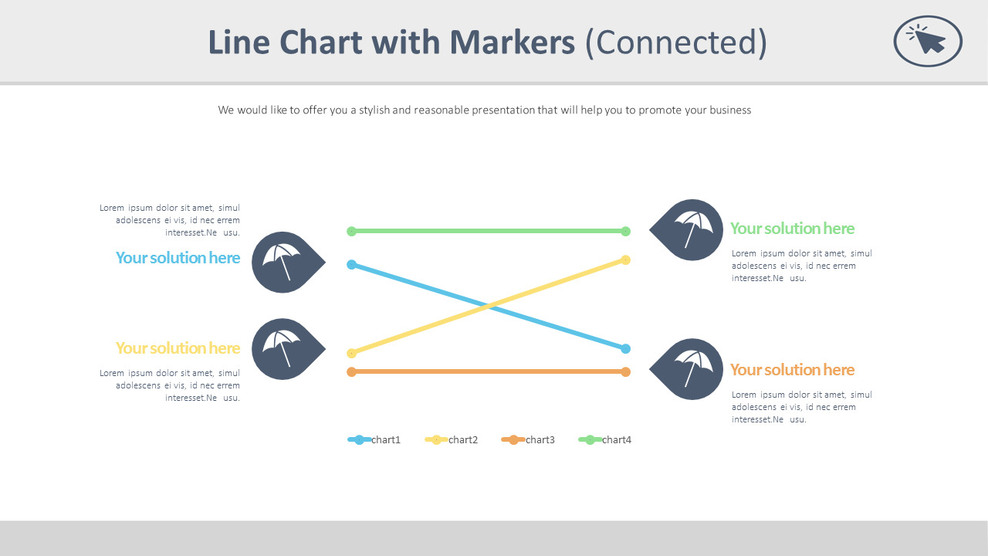 Line Chart with Markers (Connected)