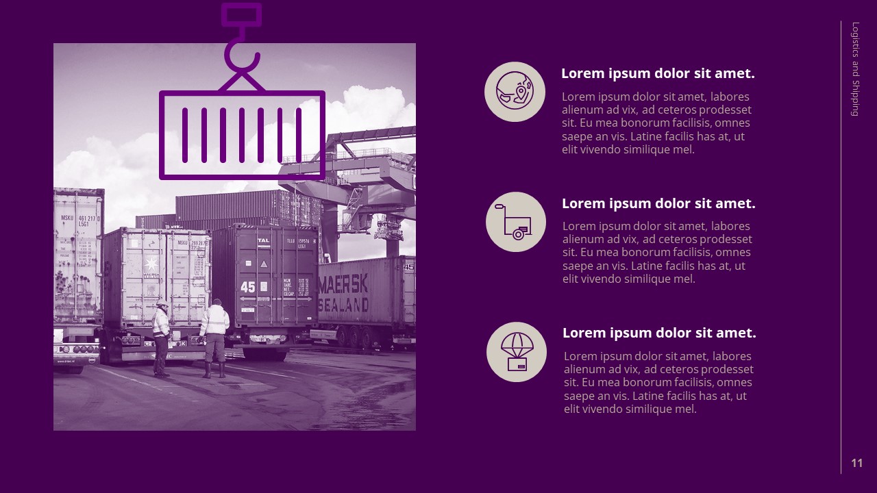 Logistics and Shipping Presentation PowerPoint