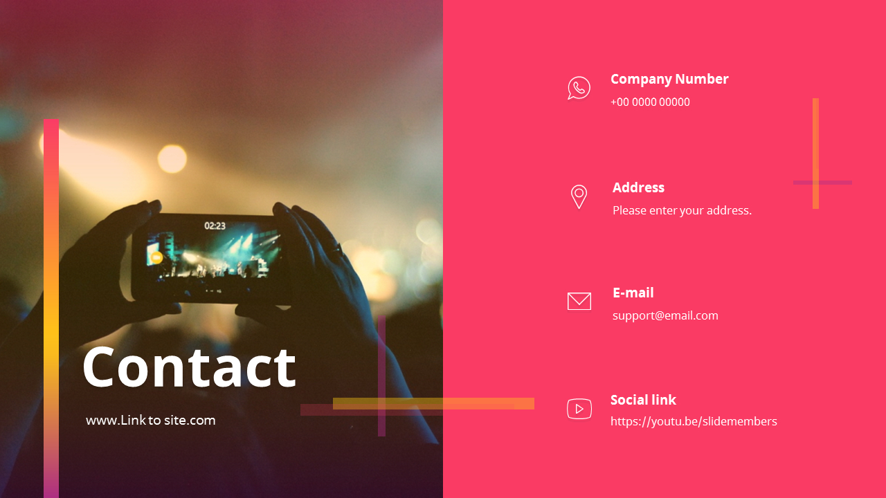 Performing Arts Management Animation Templates