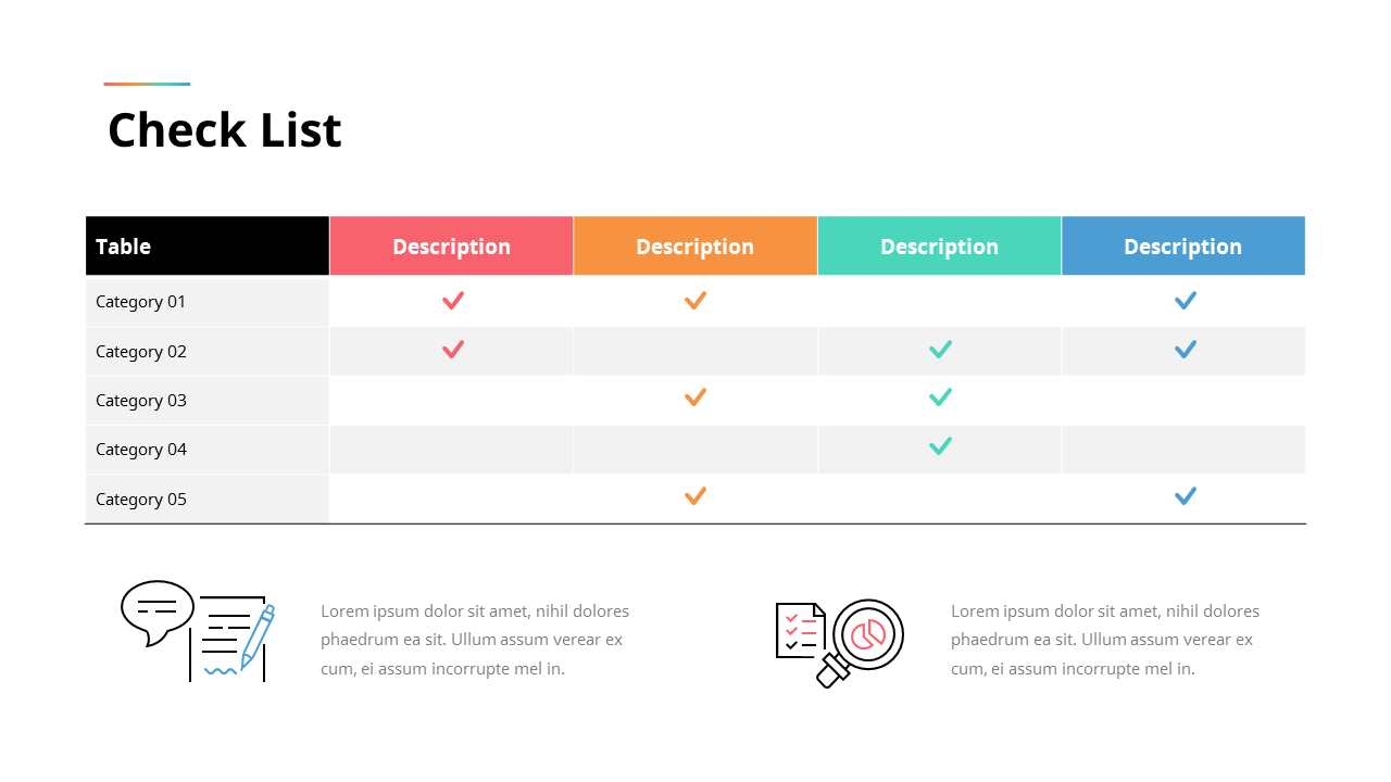 Animated Templates - Line Icon Minimal Presentation PowerPoint
