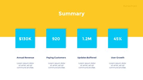Business Project Proposal Simple Animation Templates