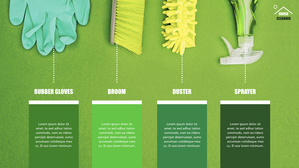 House Cleaning Keynote Design