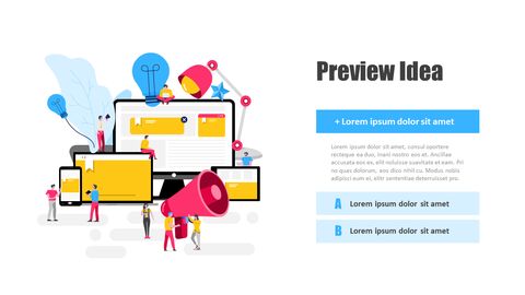 Startup Creative Idea Business Animation Presentation Examples