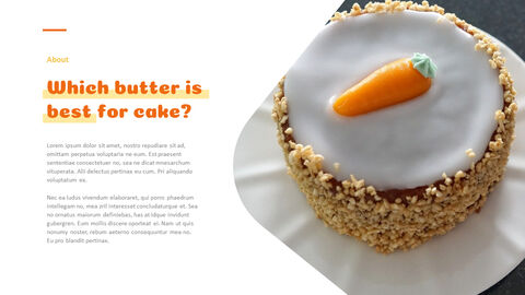 Gâteau à la carotte Présentations PPT