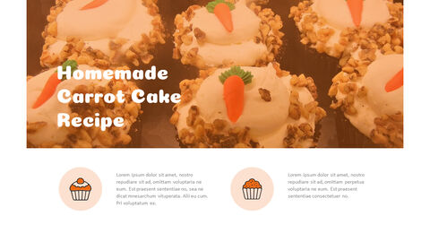 Gâteau à la carotte Présentations PPT