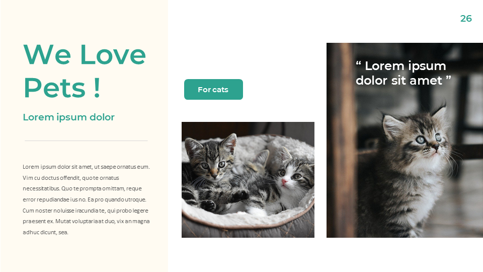 Pet Life Google Slides Templates for Your Next Presentation|Animal