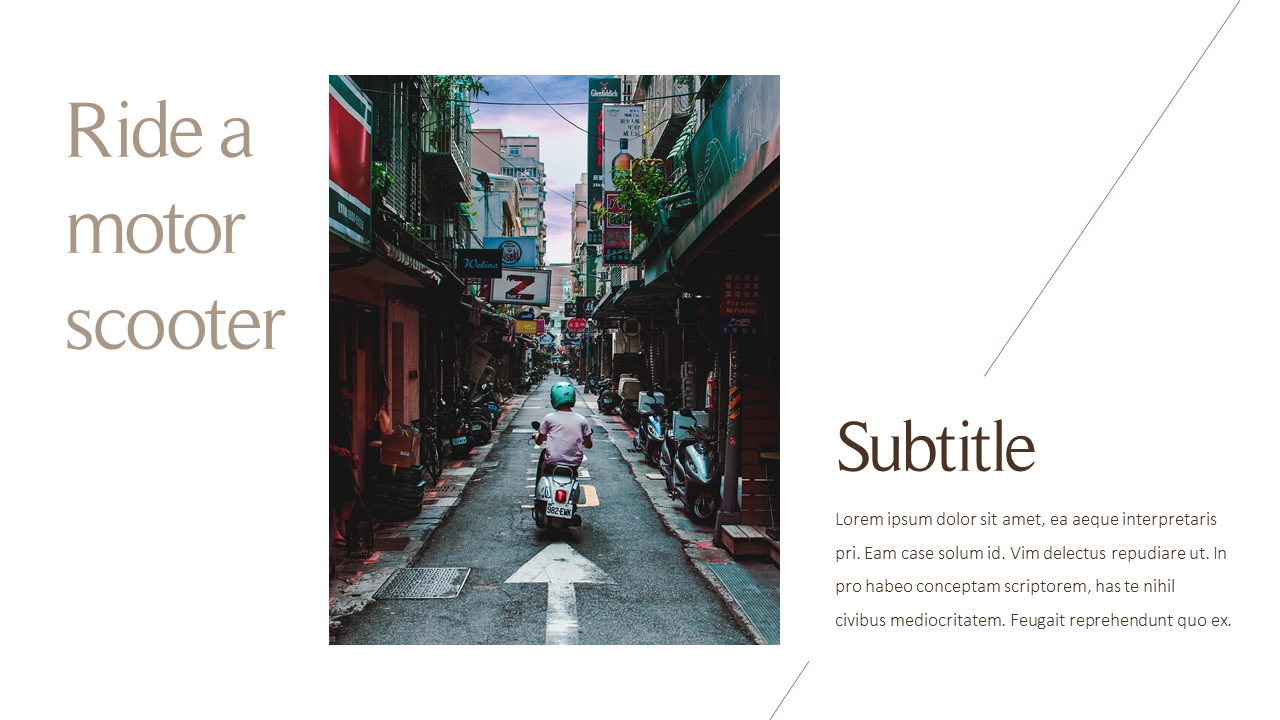 Scooter Action plan PPT