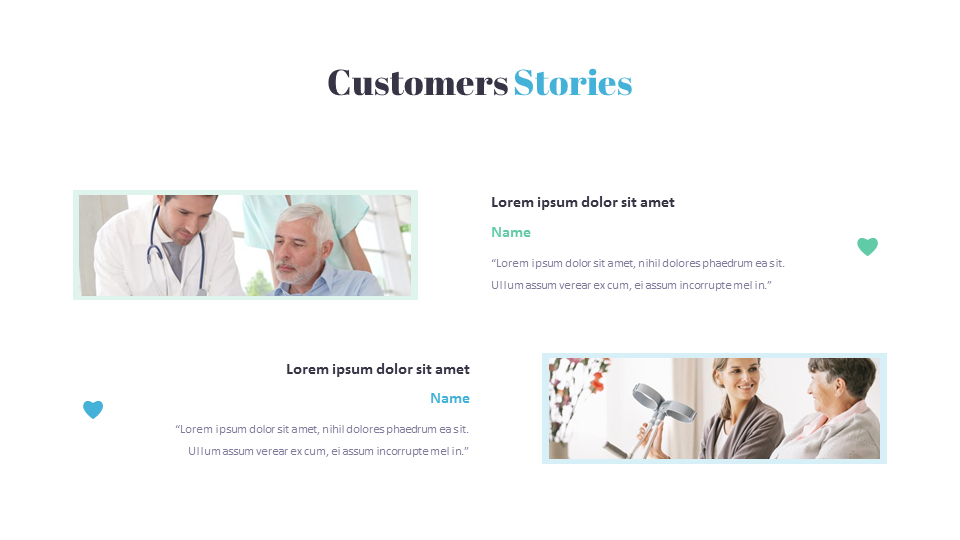 Senior Care Pitch Deck Template Google PPT Templates