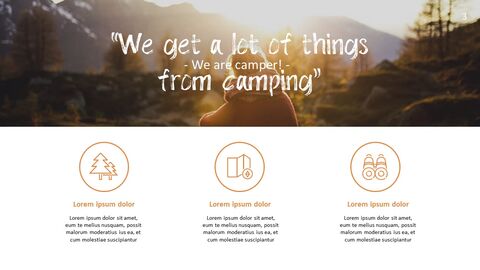 Camping PowerPoint Presentation Templates