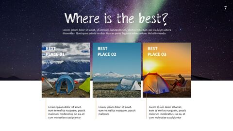 Camping PowerPoint Presentation Templates