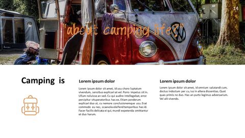 Camping PowerPoint Presentation Templates