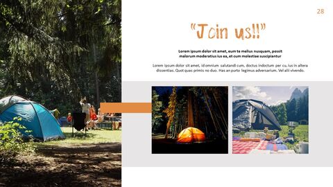 Camping PowerPoint Presentation Templates