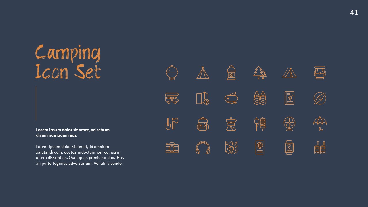 Camping PowerPoint Presentation Templates