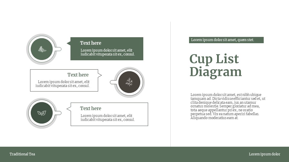 Traditional Tea Google Slides Template Design