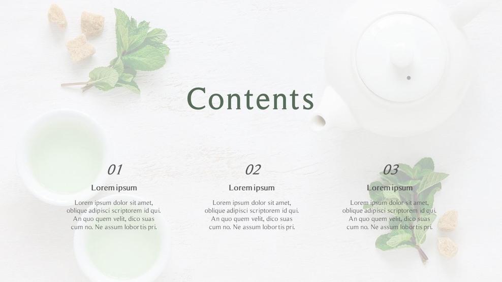 Traditional Tea Presentations PPT