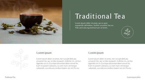 Traditional Tea Presentations PPT