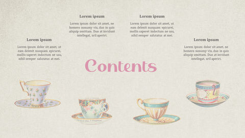 Afternoon Tea PowerPoint Presentation Examples