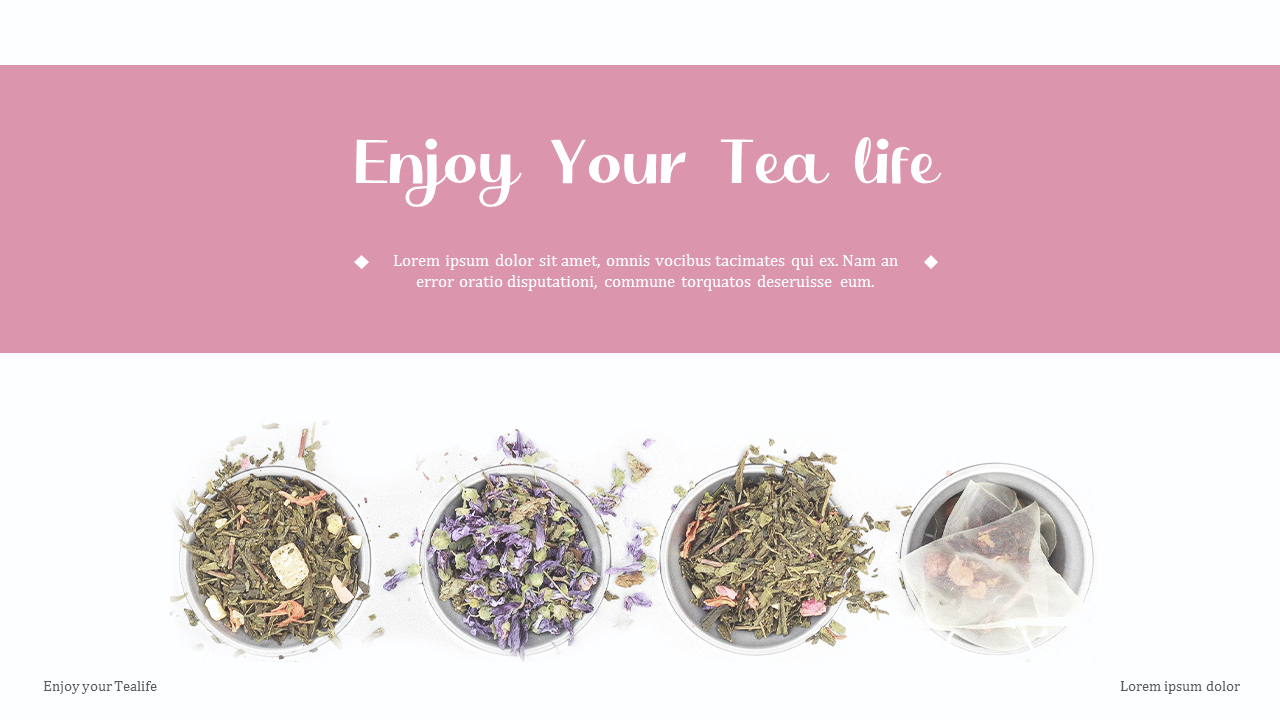 Afternoon Tea PowerPoint Presentation Examples