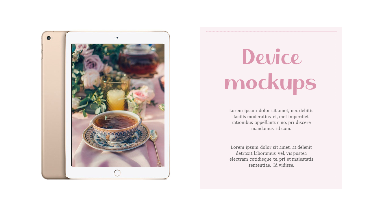 Afternoon Tea PowerPoint Presentation Examples