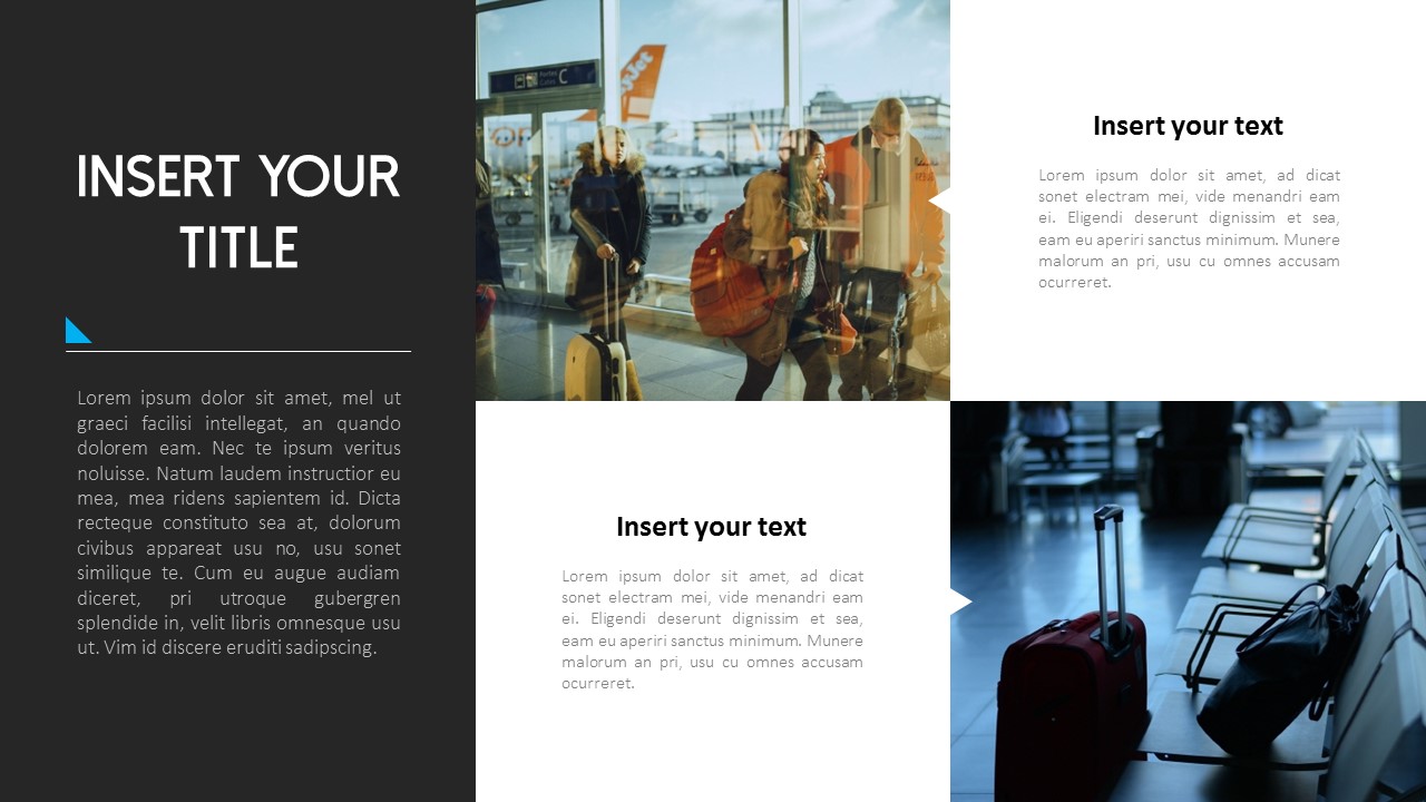 Airplane Trip PowerPoint Templates