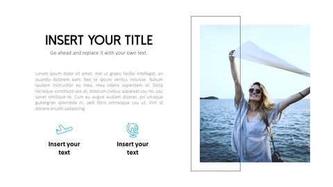 Viaje en avion Plantillas de PowerPoint