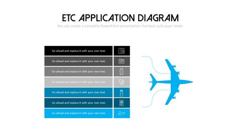 Airplane Trip PowerPoint Templates