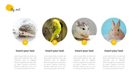 My Pet PowerPoint Templates for Presentation