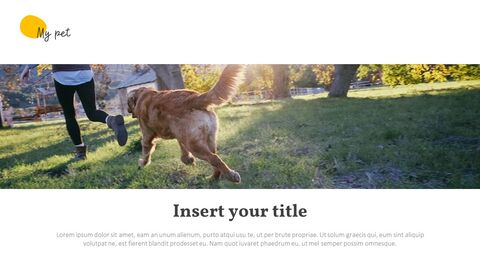 My Pet PowerPoint Templates for Presentation