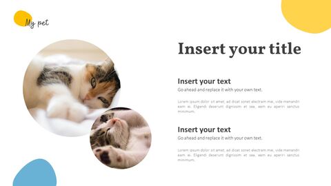 My Pet PowerPoint Templates for Presentation