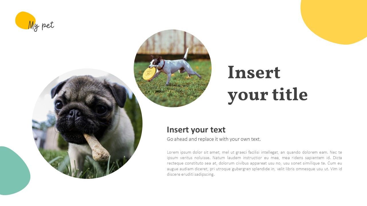 My Pet PowerPoint Templates for Presentation
