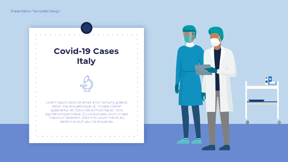 Covid-19 Simple Slides Templates