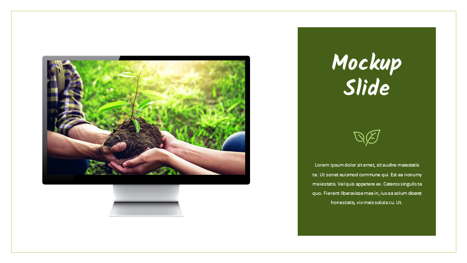 Gardening Simple PPT Templates
