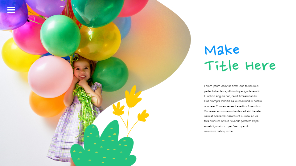 Happy Children's Day Easy Slides Design