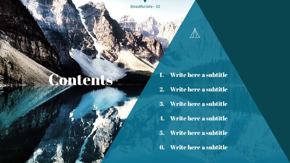 LAKE Google PowerPoint Slides