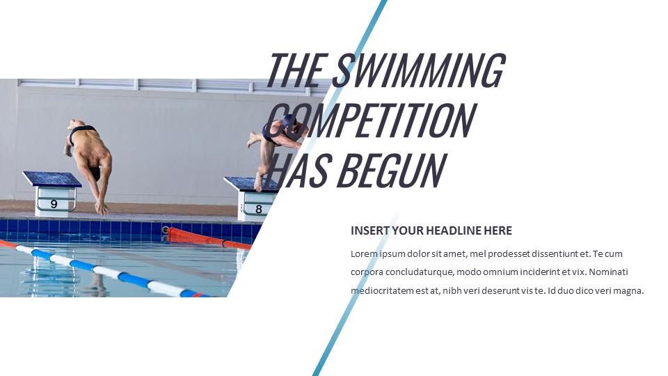 Swimming Google Slides mac