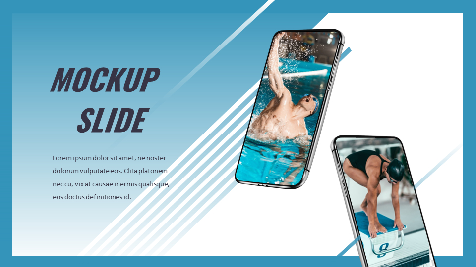 Swimming Google Slides mac
