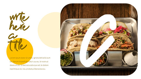 Taco Plantillas de presentación