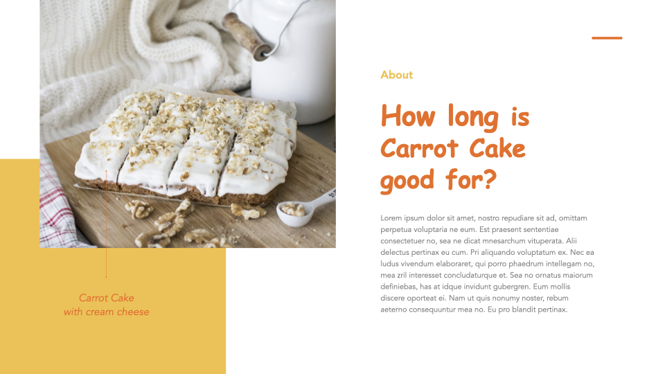 Carrot Cake Keynote for Microsoft|Business