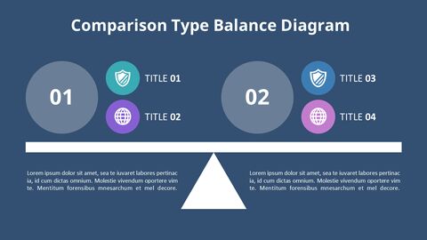 Balance Scale Infographic Diagram