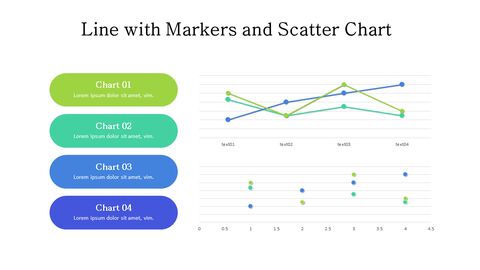 Bubble and Line Mix Chart