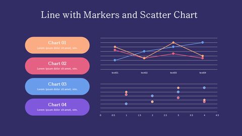 Bubble and Line Mix Chart