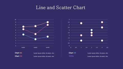Bubble and Line Mix Chart