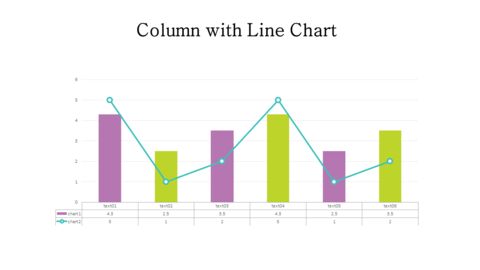 Column and Line Mix Chart