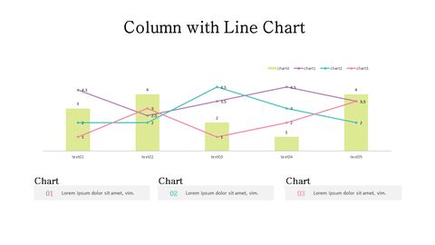 Column and Line Mix Chart