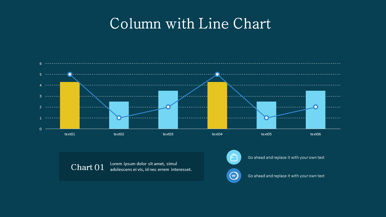Column and Line Mix Chart