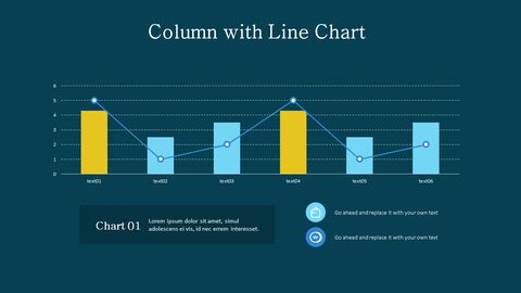 Column and Line Mix Chart
