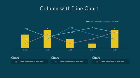 Column and Line Mix Chart